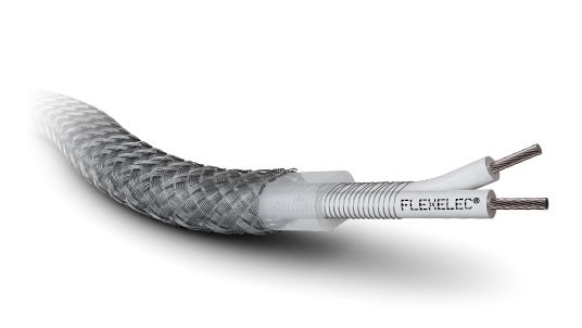 Silicon insulated constant power heating cables for refrigeration