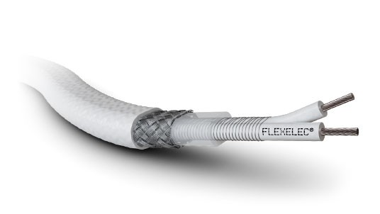 Constant power heating cables with self-limiting effect